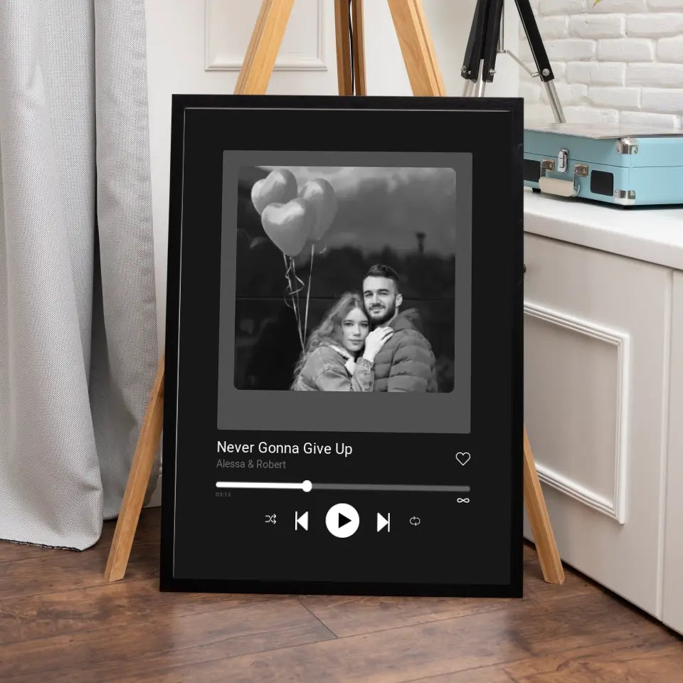 Personalized Spotify Couple Frame – Magically Made