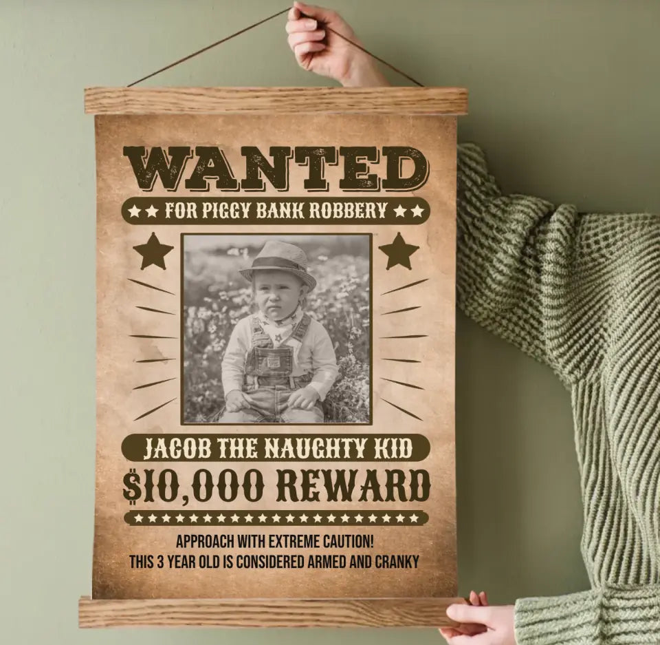 Personalized Wanted Poster – Magically Made